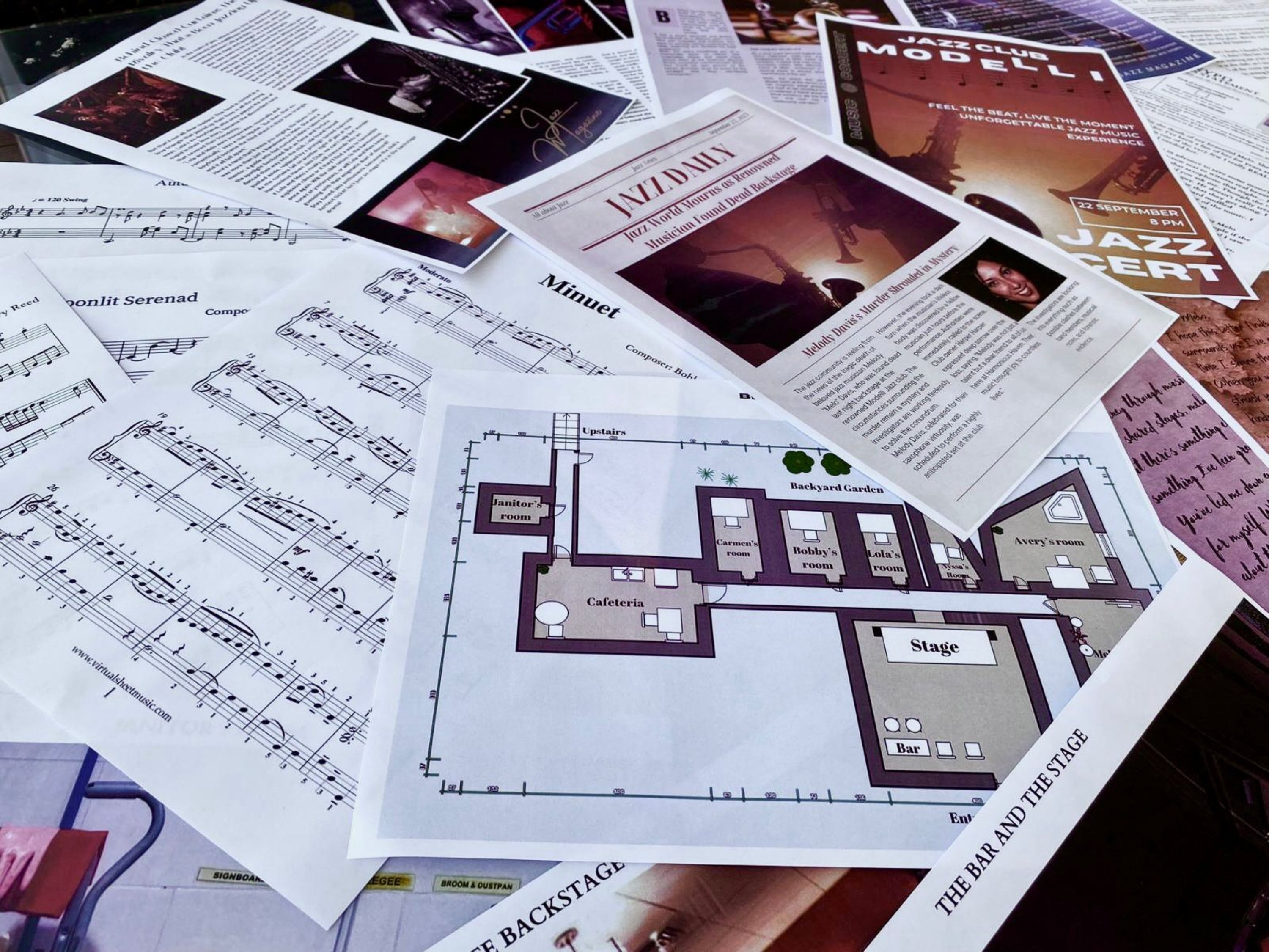 Murder Mystery Game Printable Party Game Unsolved Case Printable Game ...