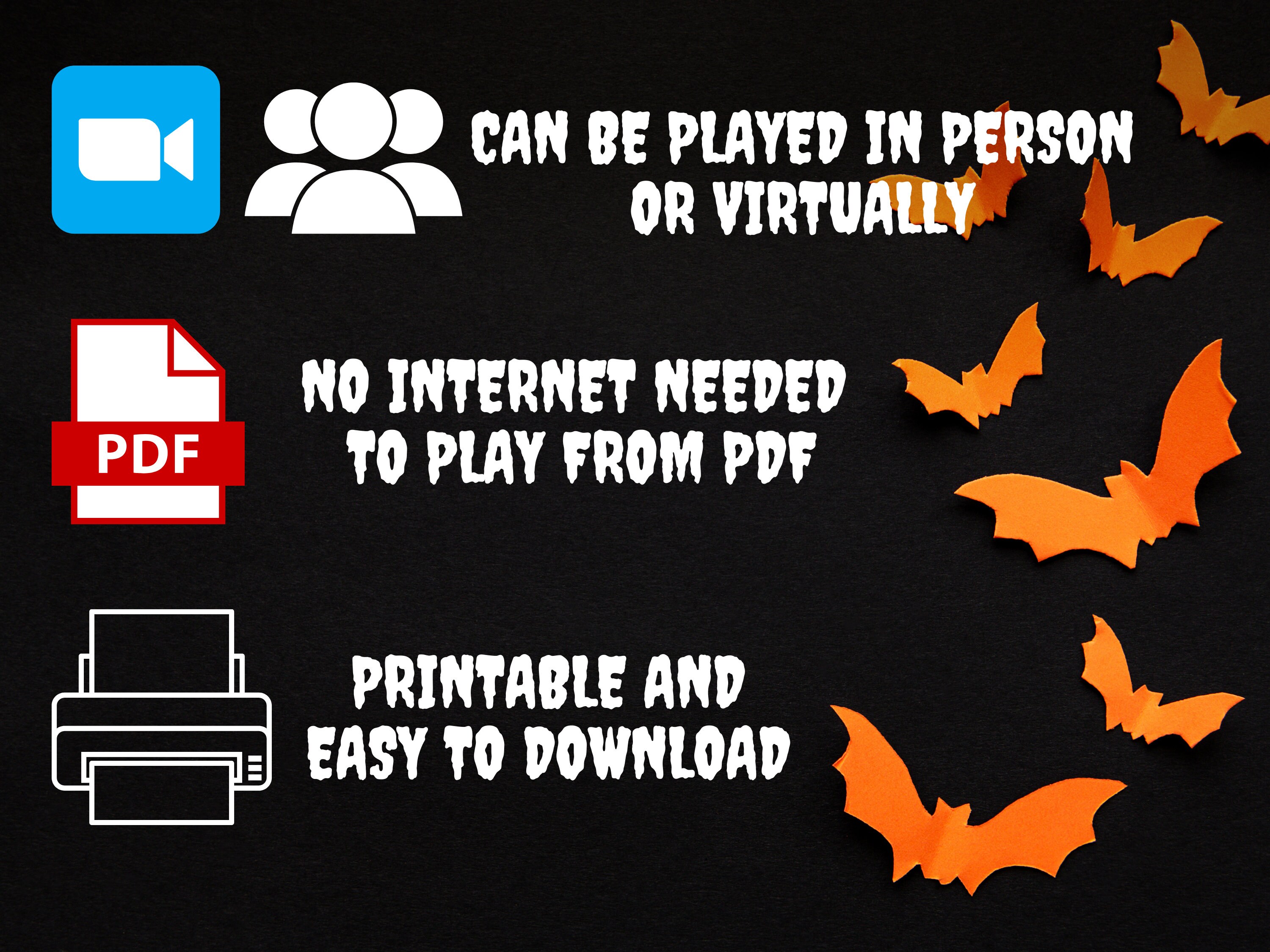 Murder Mystery Halloween Game Party Custom Detective Game Kit DIY Date ...