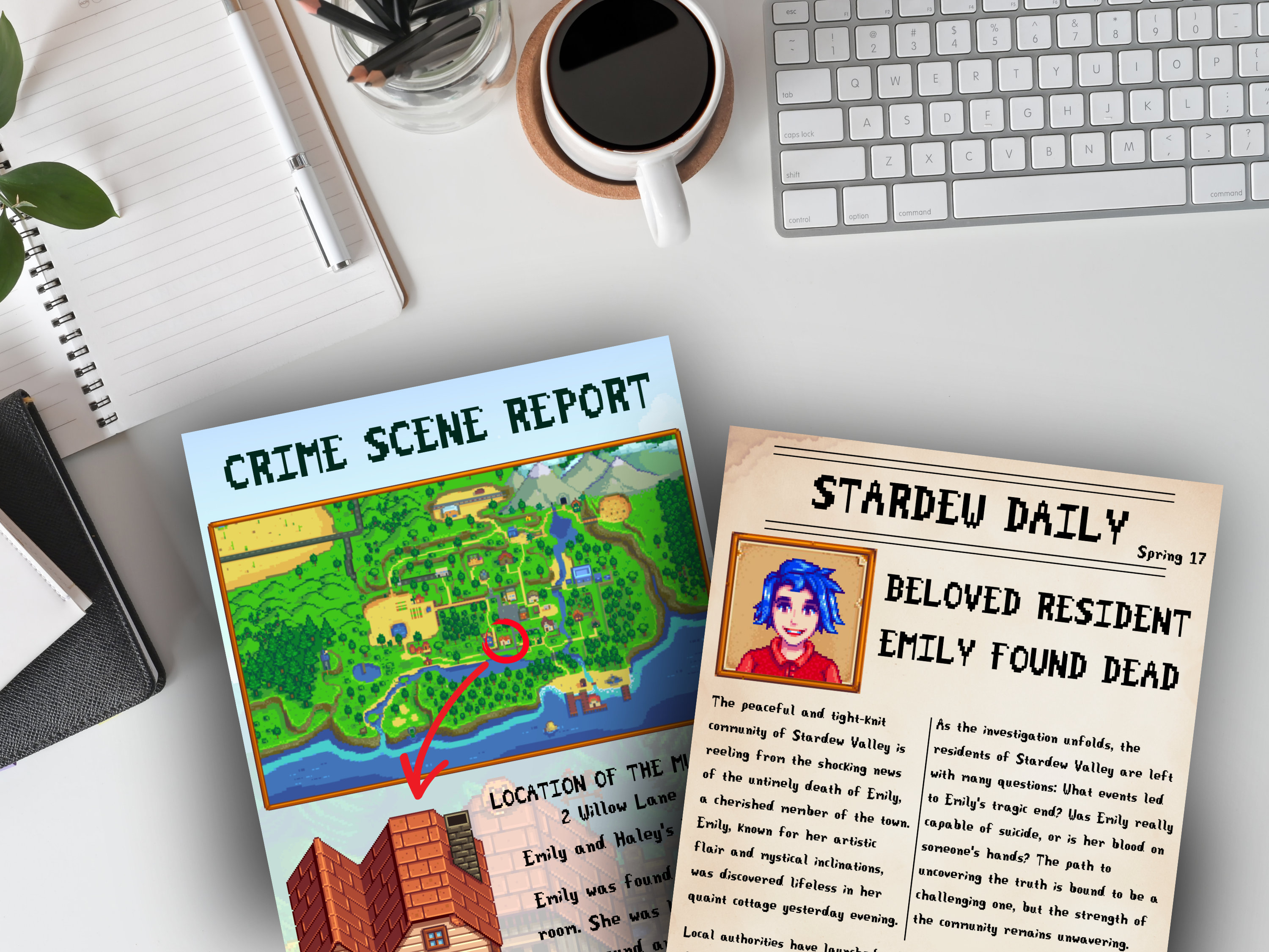 Stardew Valley Custom Gift Stardew Valley Poster Stardew Valley Art ...