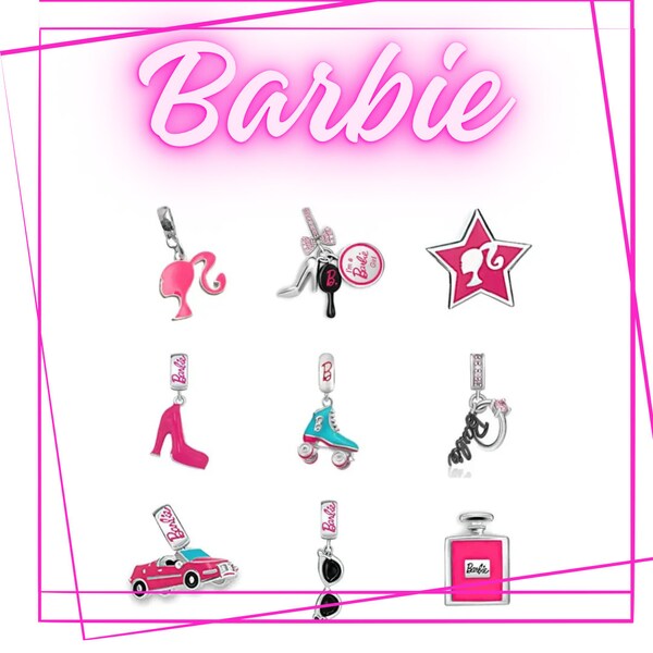 Barbie Charm Bracelet - Etsy