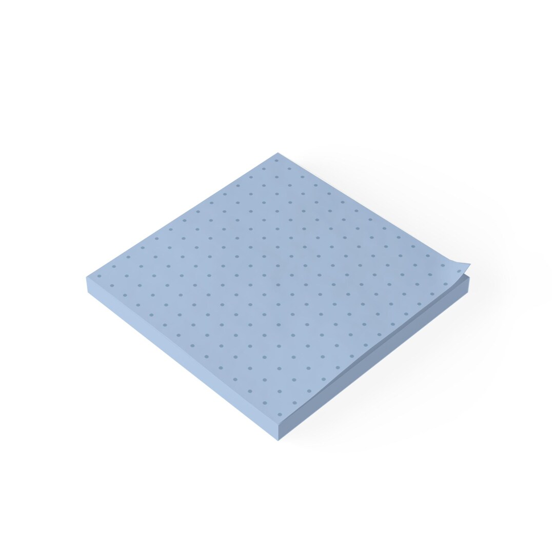 Dot Grid Sticky Notes in "delulu Blue" - Etsy