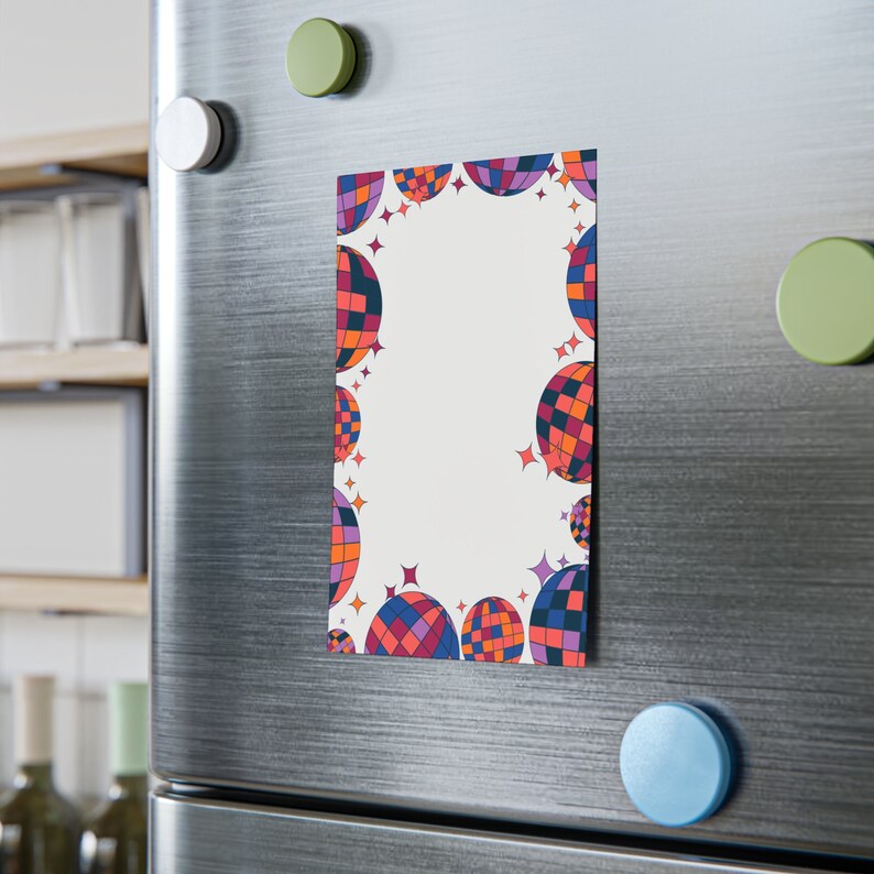 Retro Disco Ball Notepad: Studio 54 Inspired Planner Decor (4x6 In) - Etsy