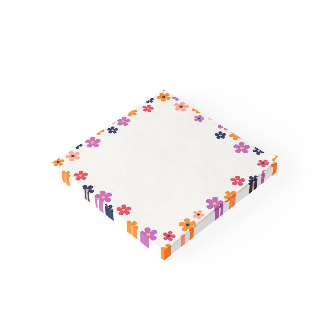 Flower Power Sticky Notes - Etsy