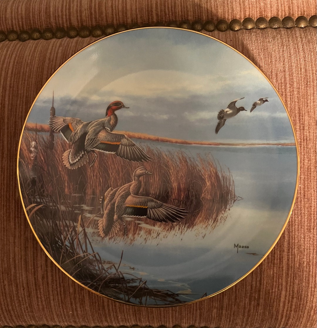 Follow the Leader by David Maass ~ducks Taking Flight Danbury Mint ...