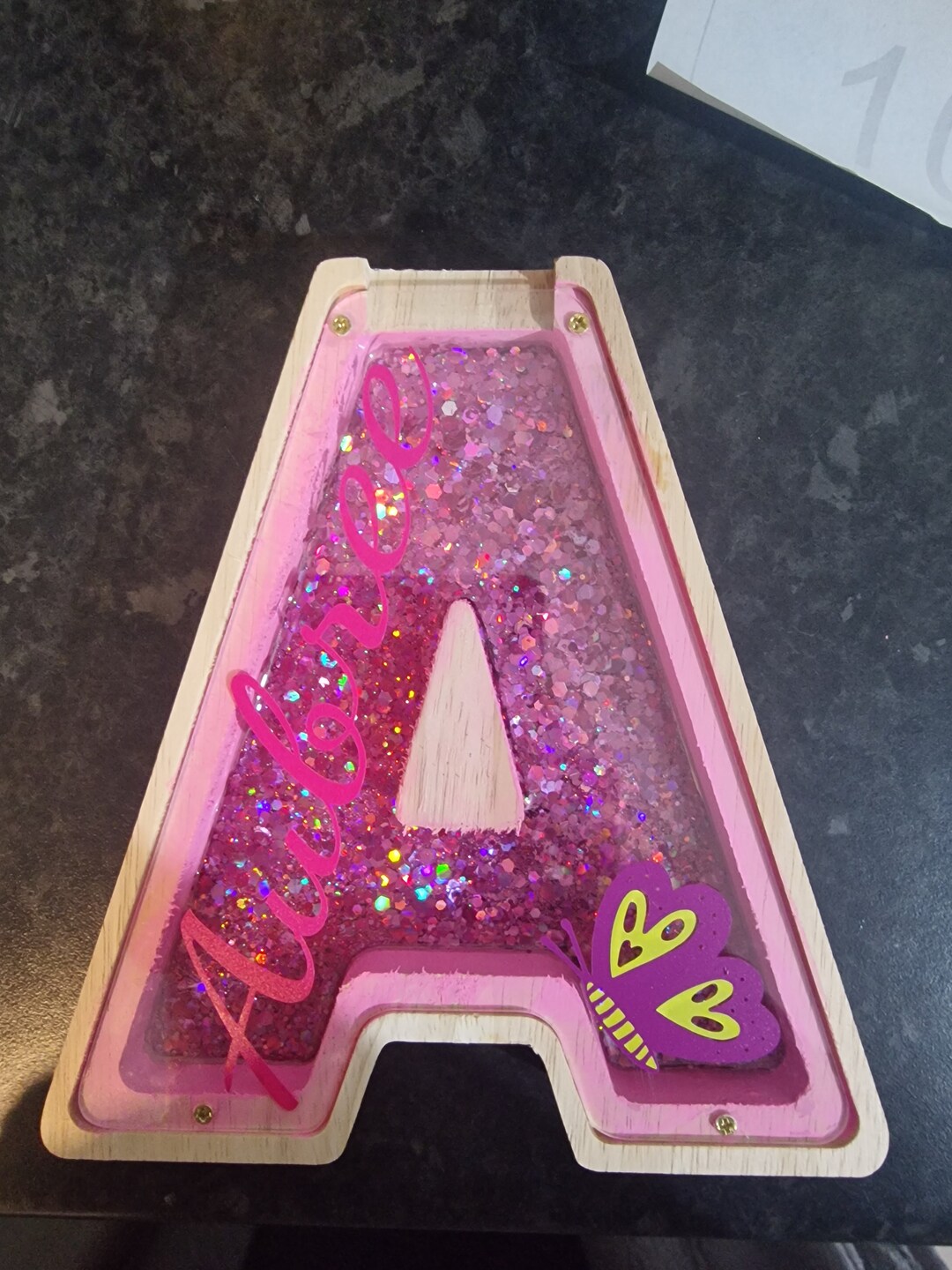 Personalised Letter Money Box - Etsy