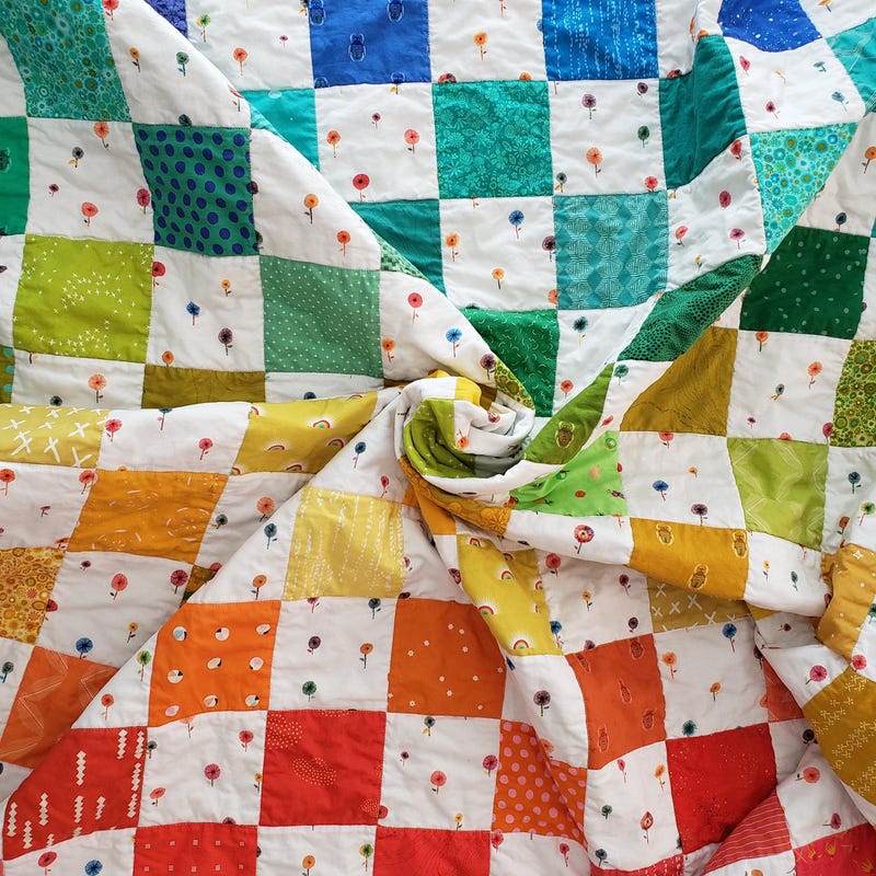 Checkerboard Quilt - Etsy