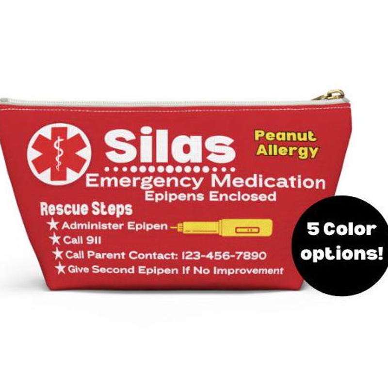 Personalized Epipen Bags - Etsy
