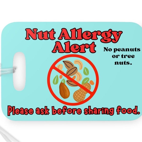 Nut Allergy - Etsy