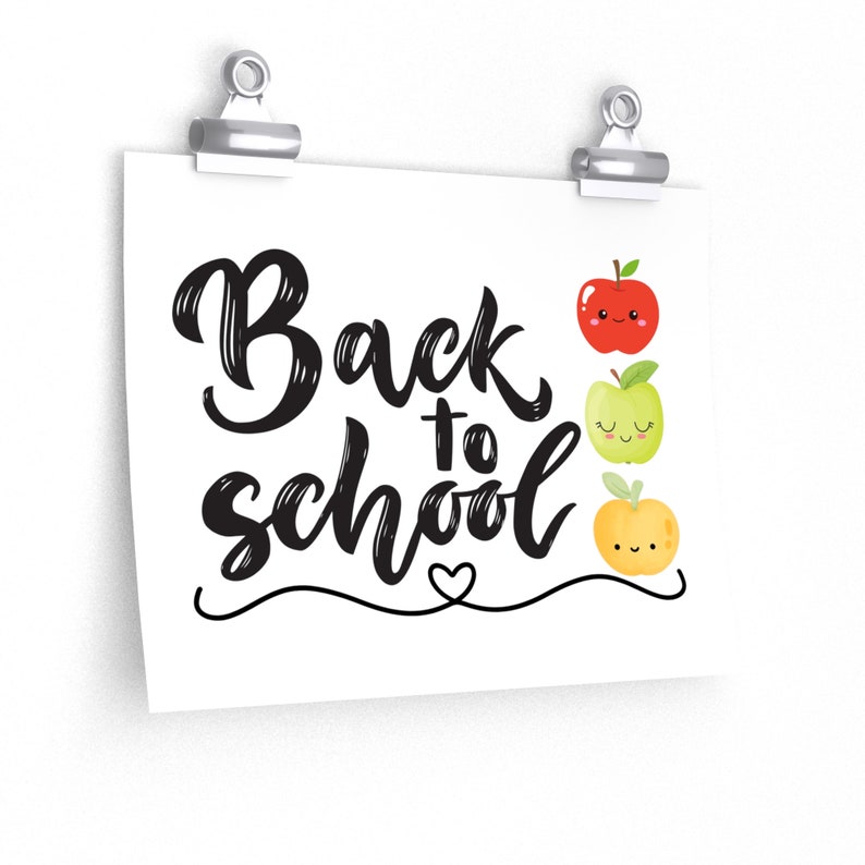 Welcome Back Poster - Etsy