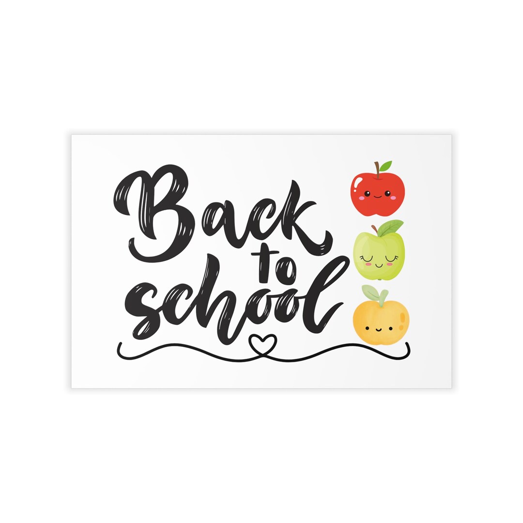 Classroom Welcome Back Wall Decal - Etsy