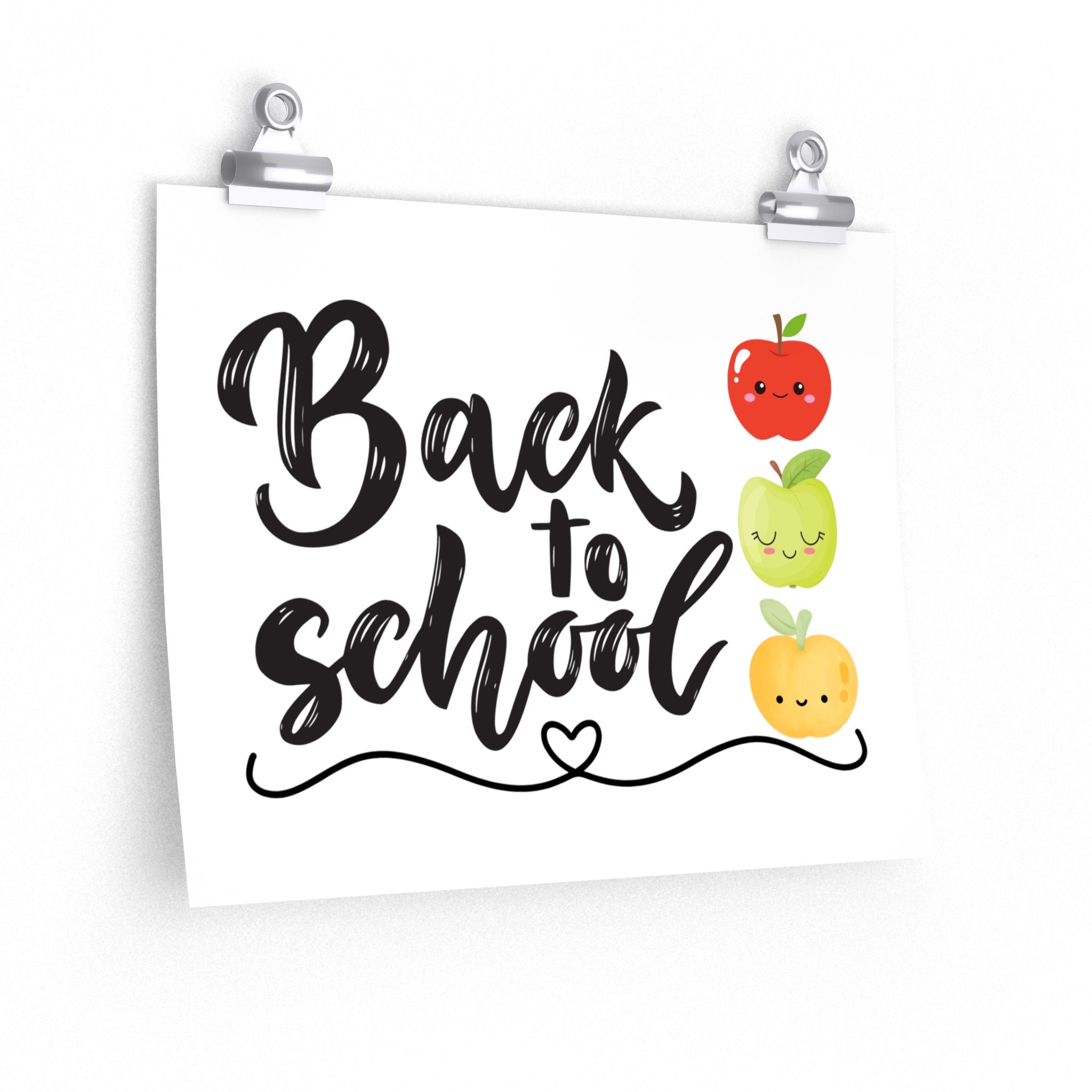 Welcome Back Poster - Etsy