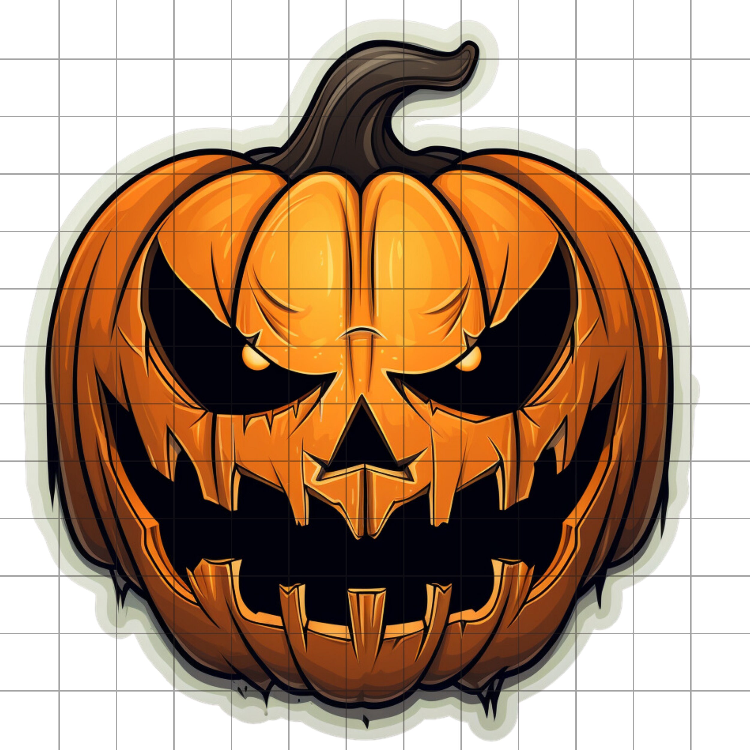 Halloween Clipart, Jack Olantern PNG, Halloween PNG Design, Scary ...