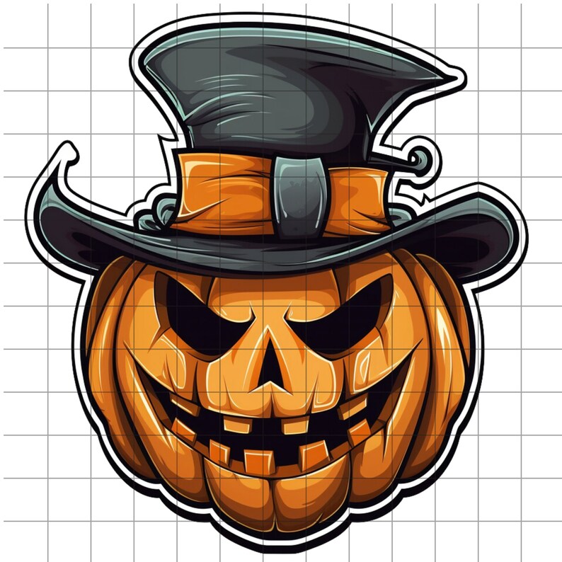 Scary Pumpkin Faces, Halloween Clipart, Jack Olantern PNG, Halloween ...