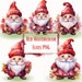 Watercolor Christmas Clipart Santa Elf Christmas Elf Clipart - Etsy