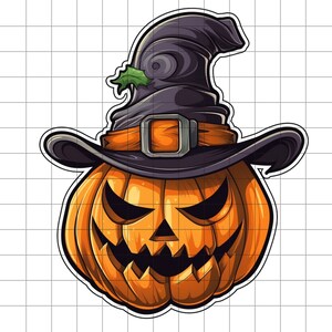 Scary Pumpkin Faces, Halloween Clipart, Jack O Lantern PNG, Halloween ...
