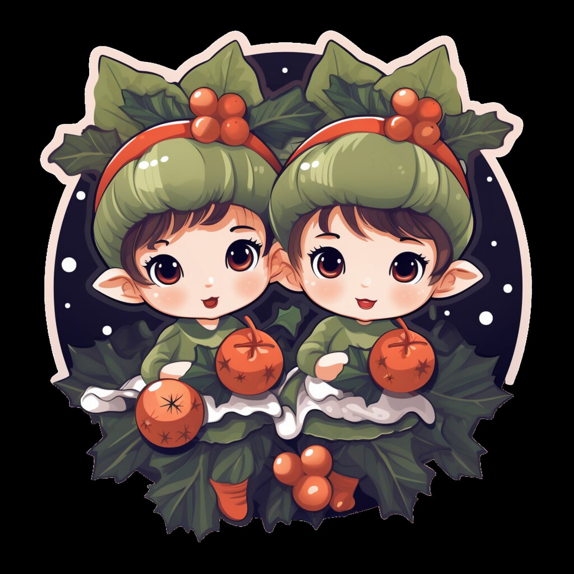 Watercolor Christmas Clipart Santa Elf Christmas Elf Clipart - Etsy