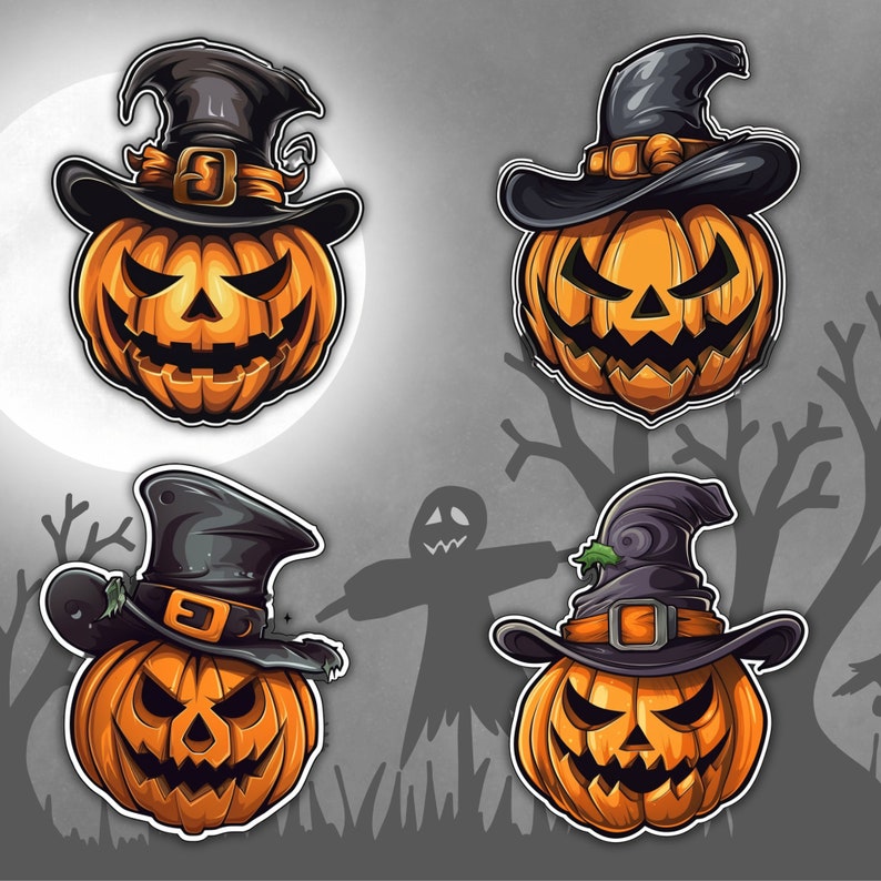Jack O Latern PNG, Scary Pumpkin Faces, Halloween Clipart, Pumpkin ...