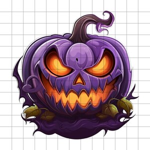 Jack O Latern PNG, Scary Pumpkin Faces, Halloween Clipart, Pumpkin ...