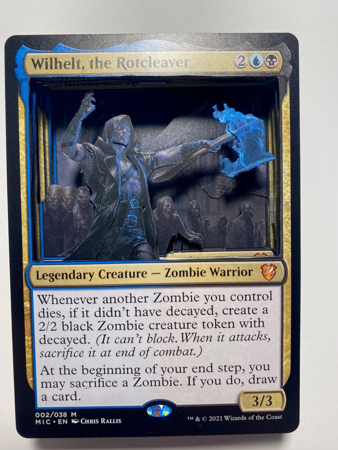 Magic: the Gathering 3D Altered Cards / Tokens / Commander / EDH Custom ...