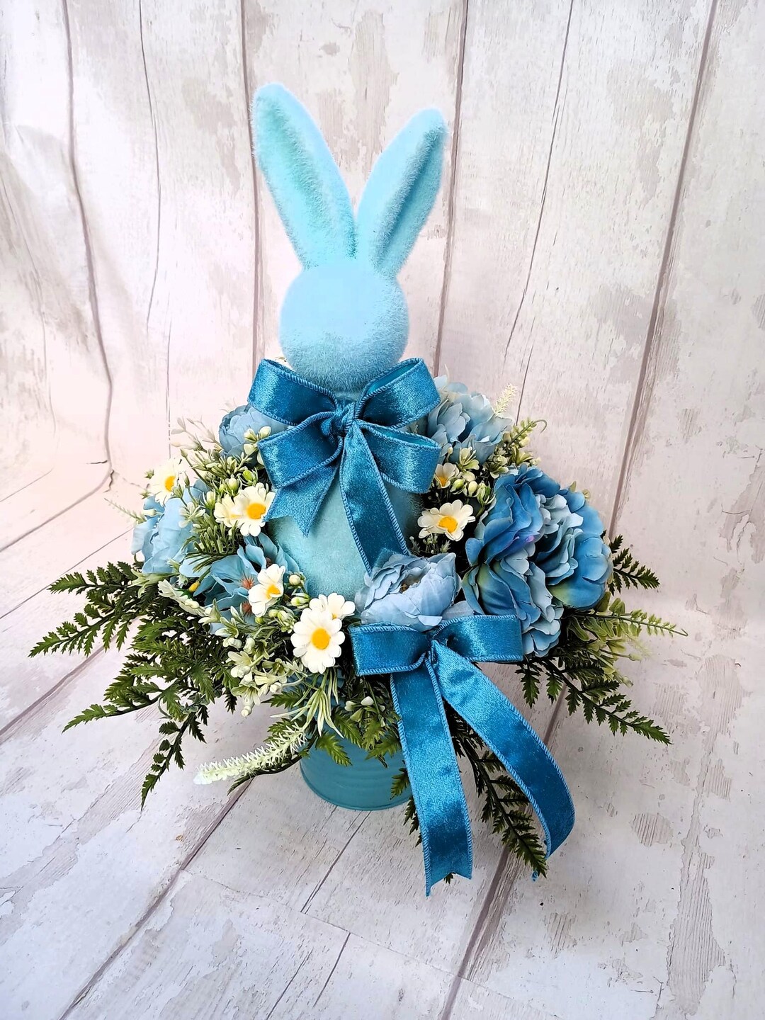Easter, Spring, Bunny, Artificial Flower Table Arrangement, Table ...