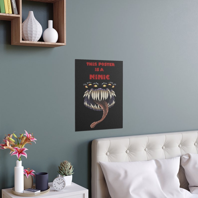 Este cartel es un Mimic / DnD Poster / Mimic Poster / Fantasy Art ...