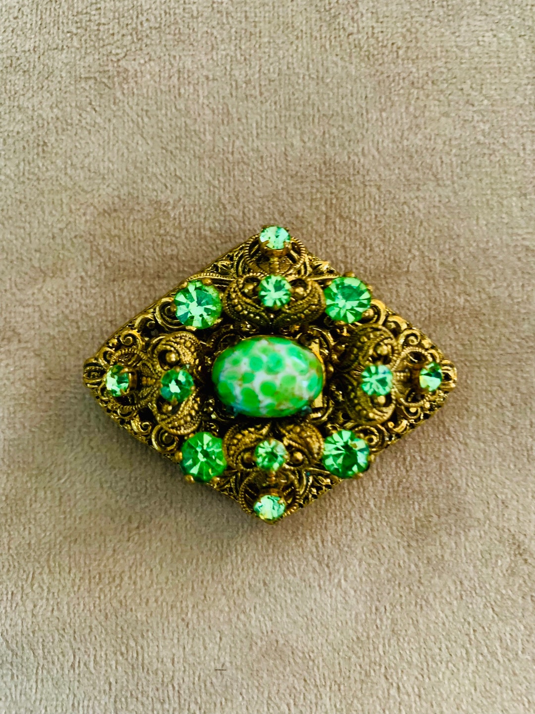 Vintage 1930's Max Neiger Brooch - Etsy UK