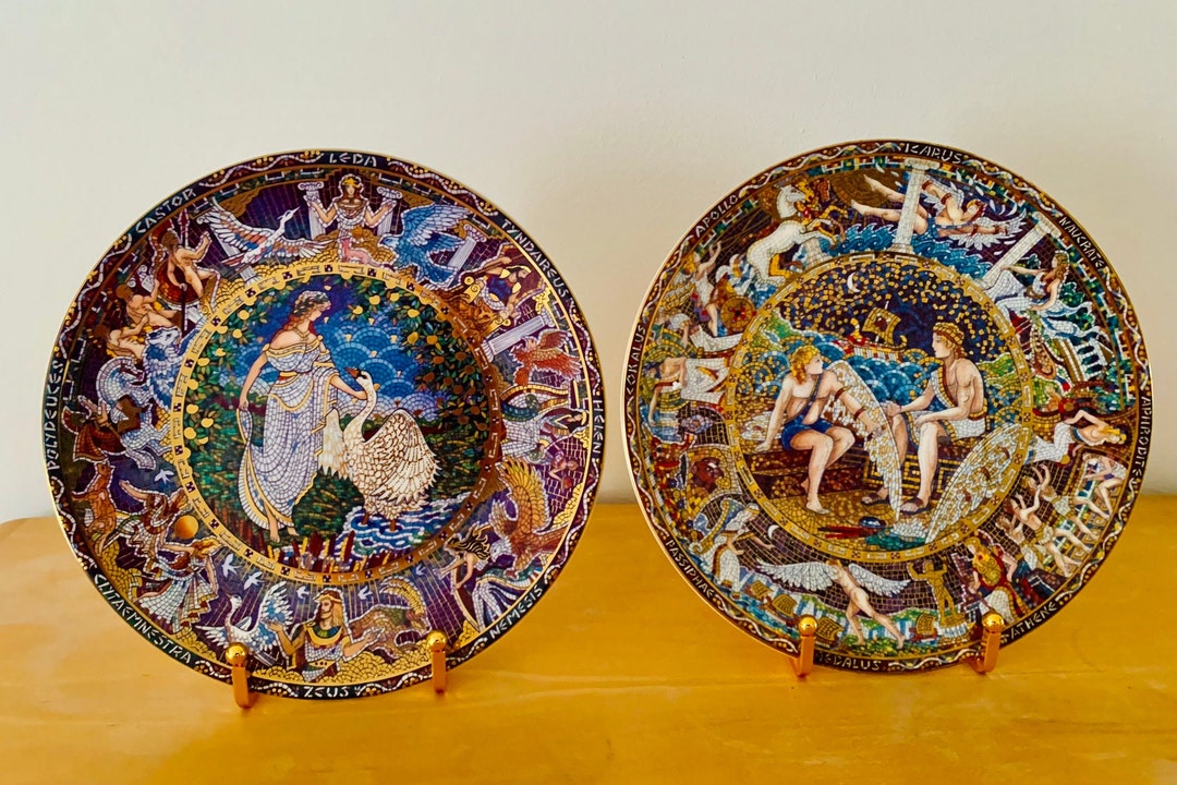 Royal Worcester Greek Mythology Plates (set of 4) C1990s - Etsy UK
