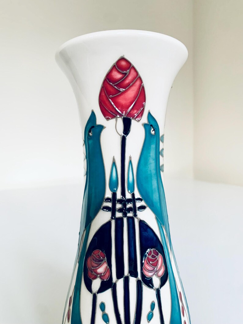Moorcoft Art Nouveau Style Talwin Morris Vase by Nicola Slaney - Etsy