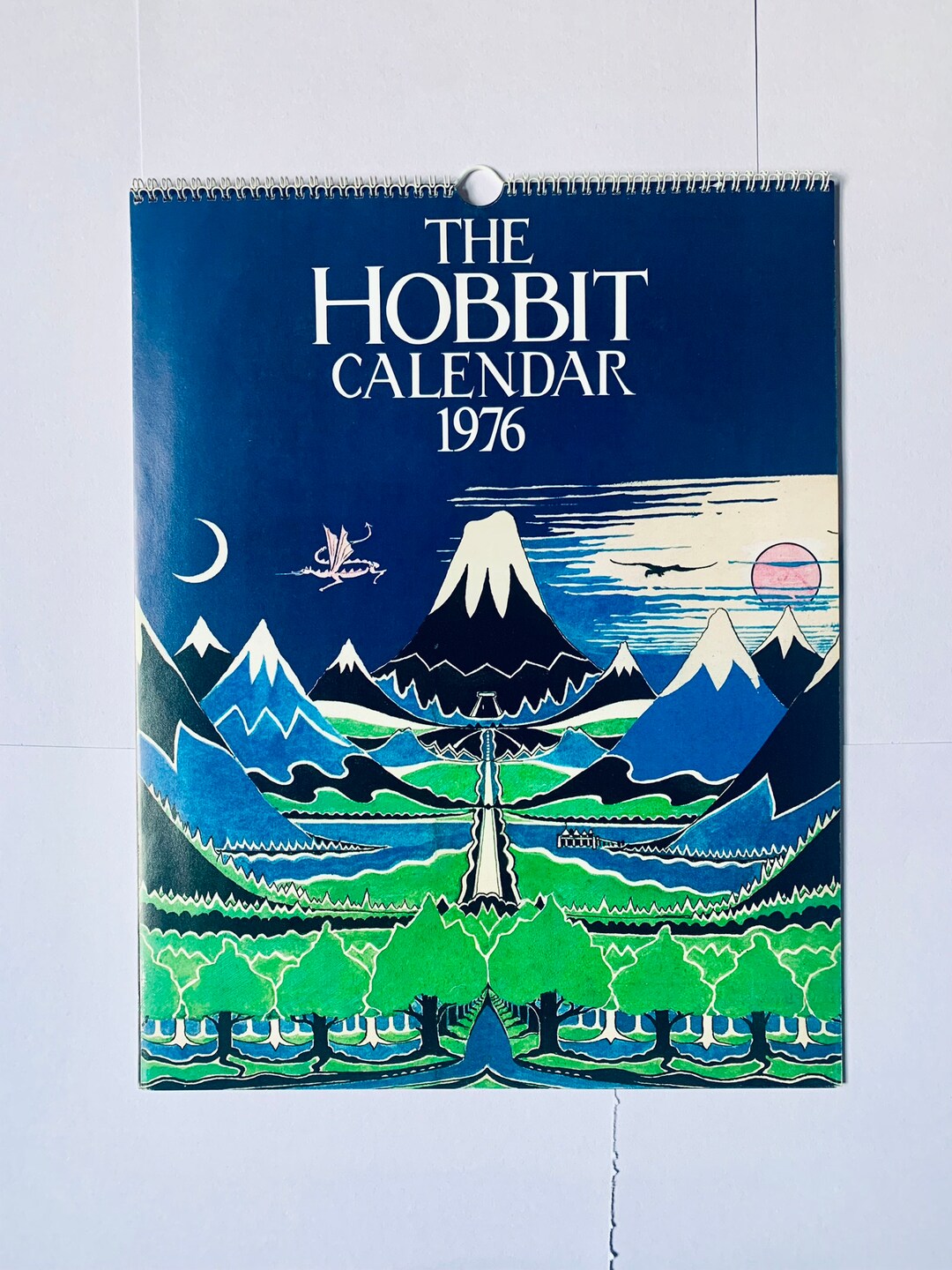 Vintage the Hobbit 1976 Calendar - Etsy