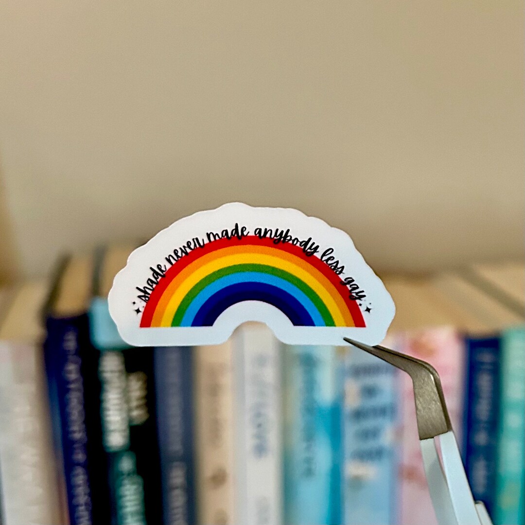 Pride Rainbow Waterproof Sticker | Kindke Sticker | Bumper Stickers ...