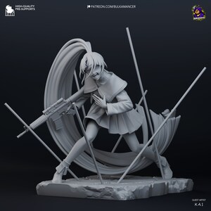 Naima Usseewa by Ado 3d Printed Fanart Statue Figure Kit - Etsy