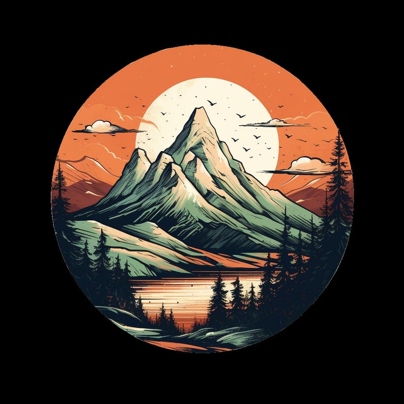Mountain Ridge Art / Emblems - Etsy