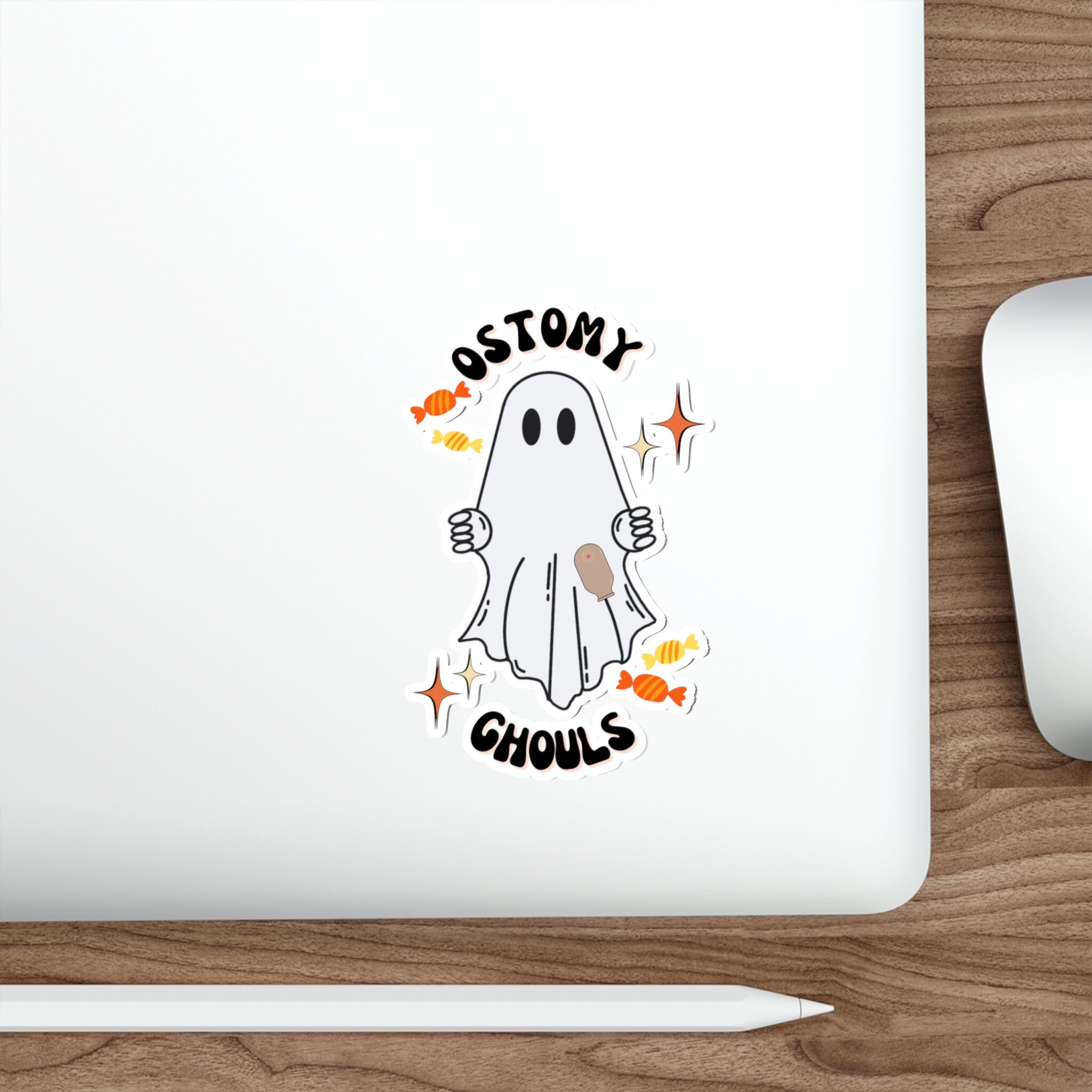 Ostomy Ghouls Premium Sticker - Etsy