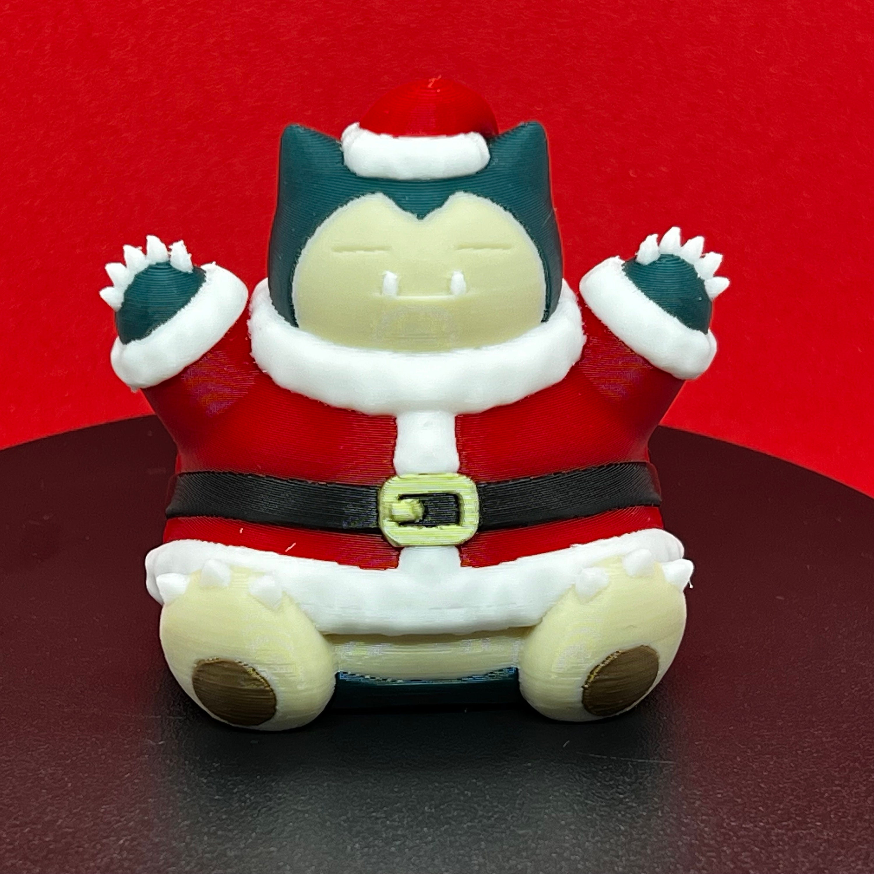 Christmas Themed Snorlax - Etsy UK
