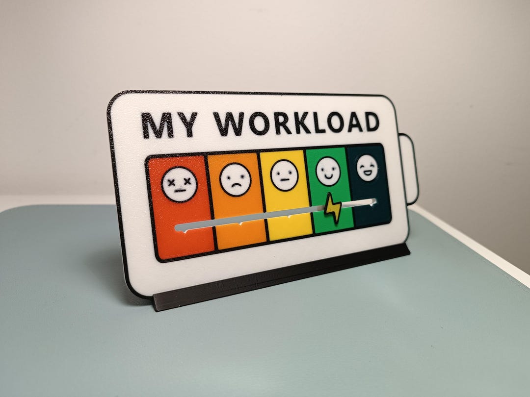 My Workload Funny Work Desk Office - Etsy