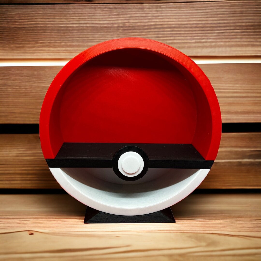 Pokeball Display Stand wall Mountable - Etsy Australia