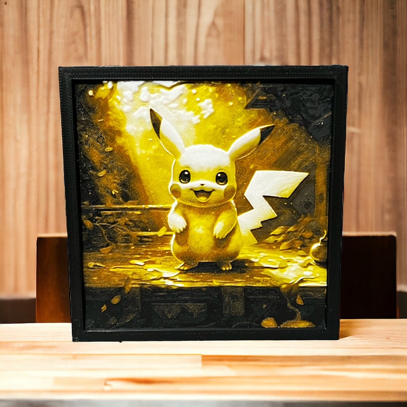 Pikachu Print - Etsy