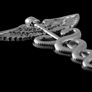 Medical Symbol Metallic Emblem - Etsy