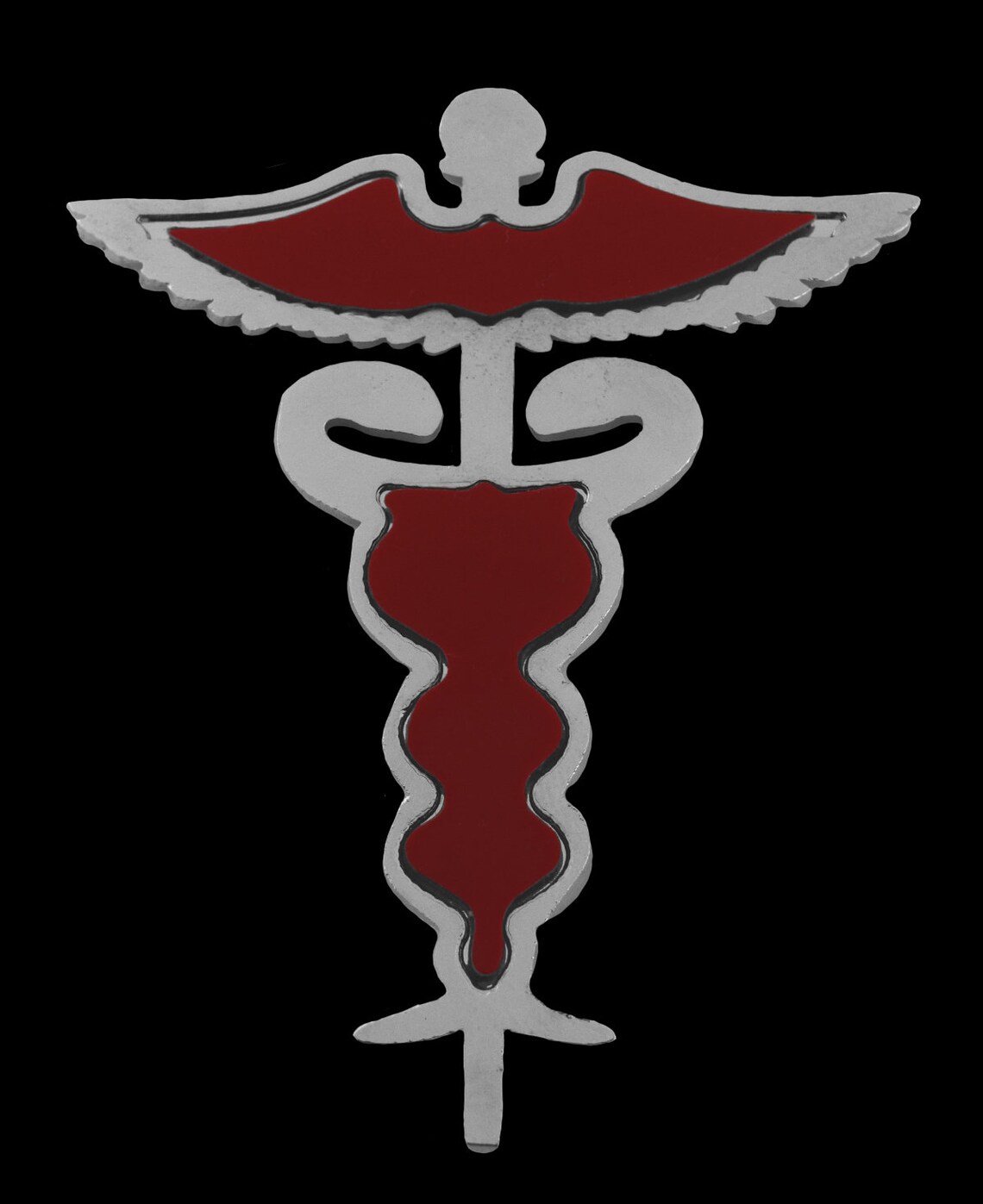 Medical Symbol Metallic Emblem - Etsy