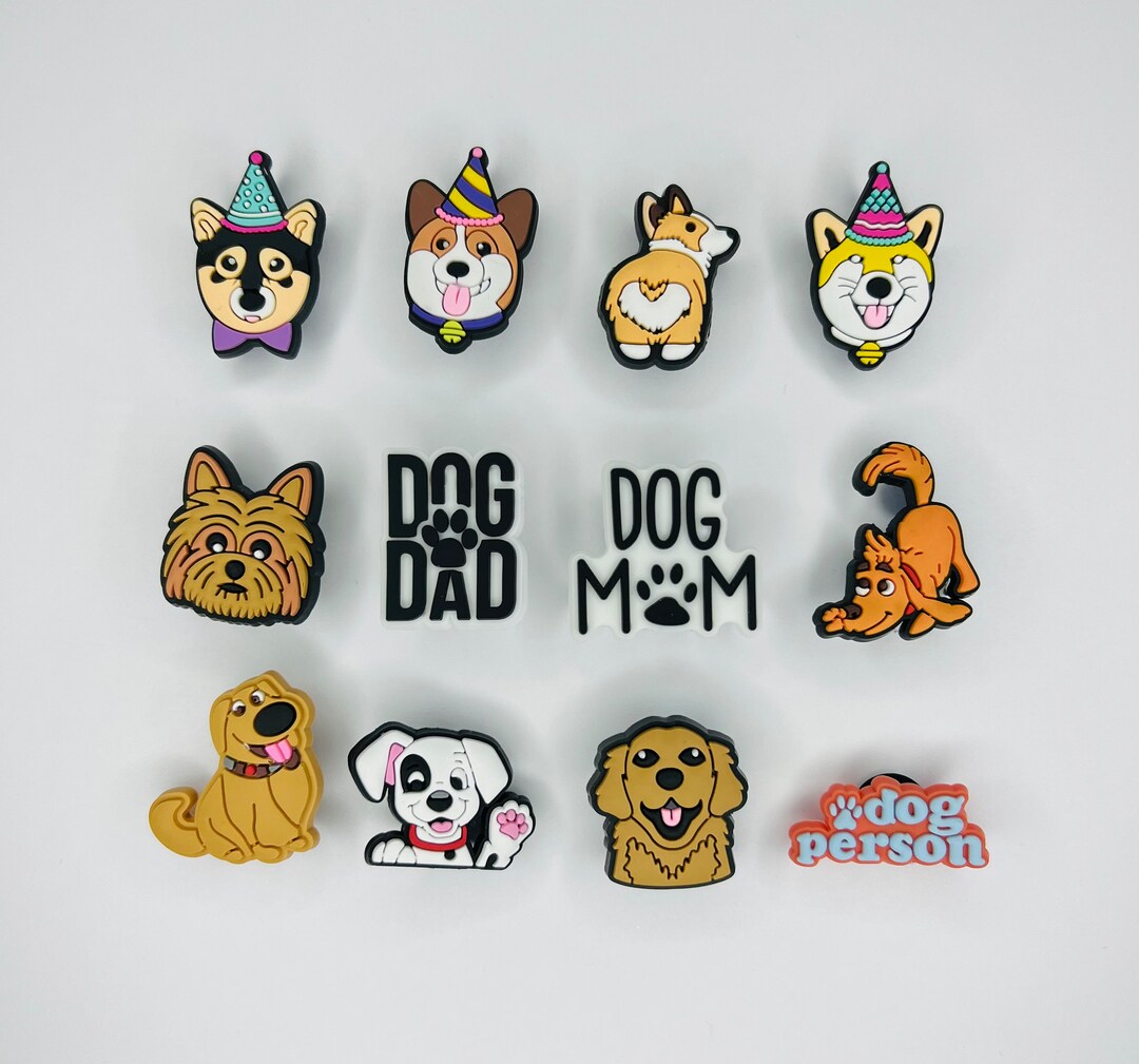 Dog Croc Charm Dog Person Croc Charm Dog Mom Dog Dad Cool Charm - Etsy