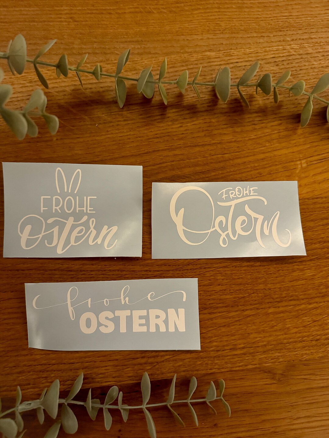 Happy Easter Vinyl Stickers - Etsy