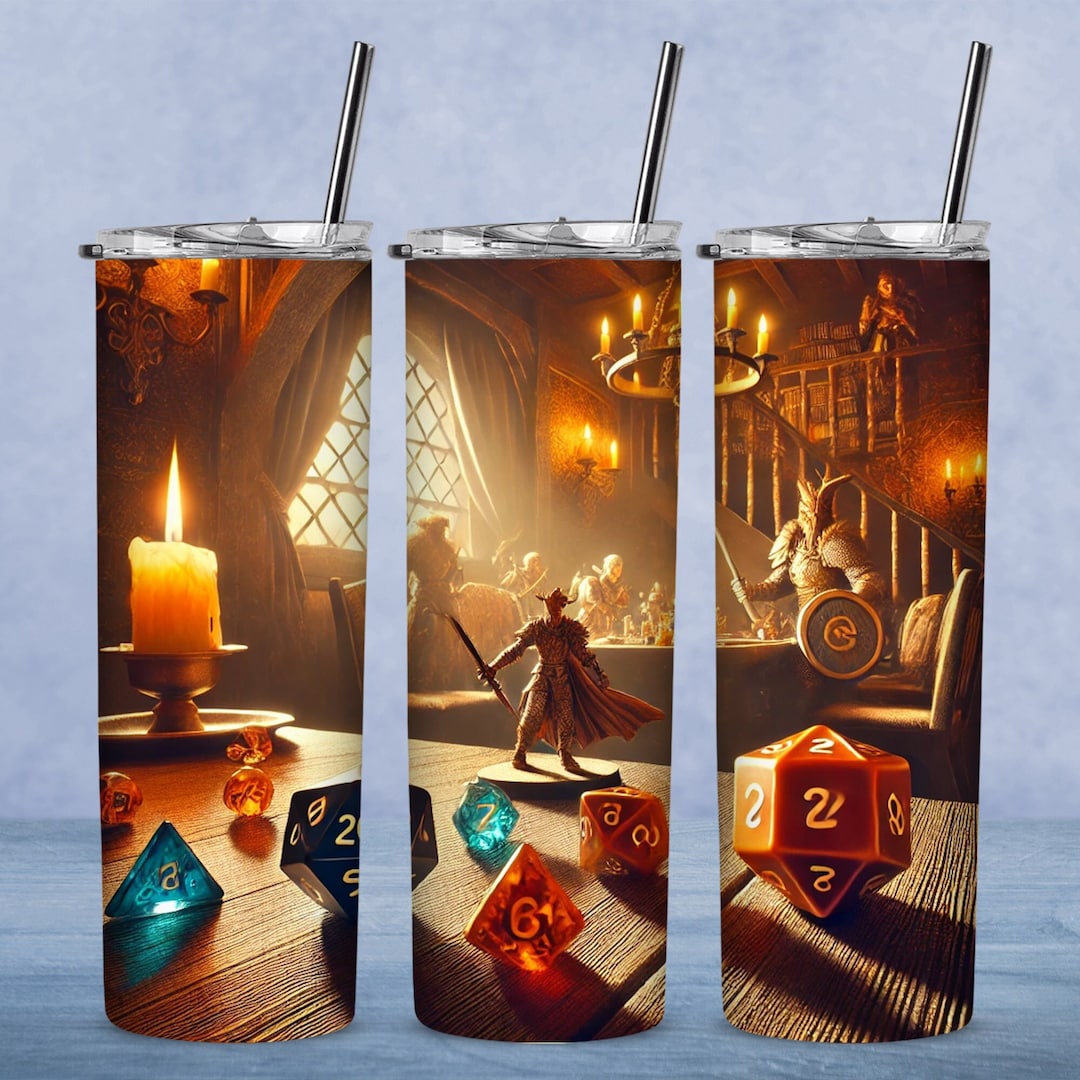 Dnd Tumbler - Dungeon Master - Dungeons and Dragons - 20oz Tumbler ...