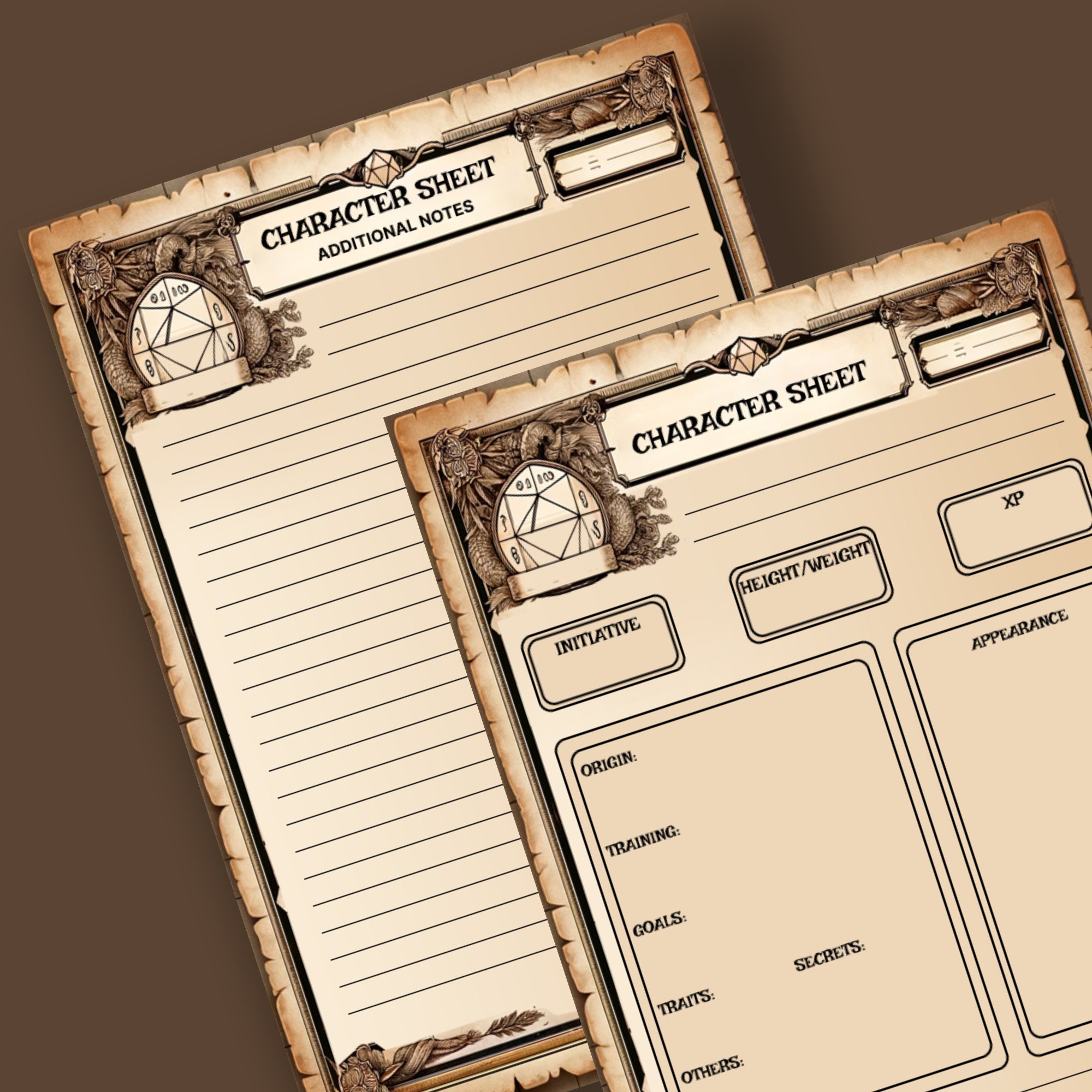 DND Character Journal | DND Digital Journal for iPad | Goodnotes DND ...