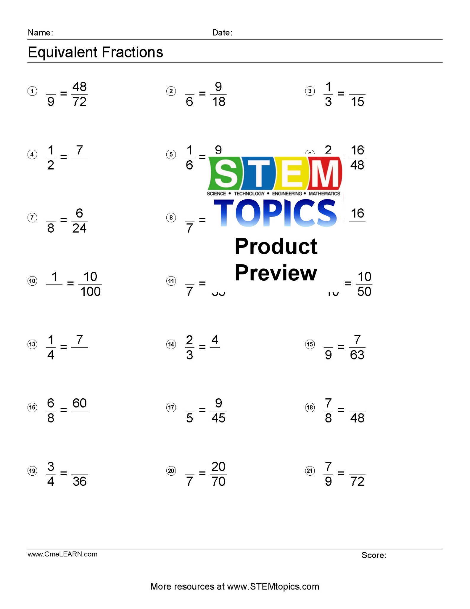 Grade 5 Math Worksheets, a Full Year, 596 Pages - Etsy