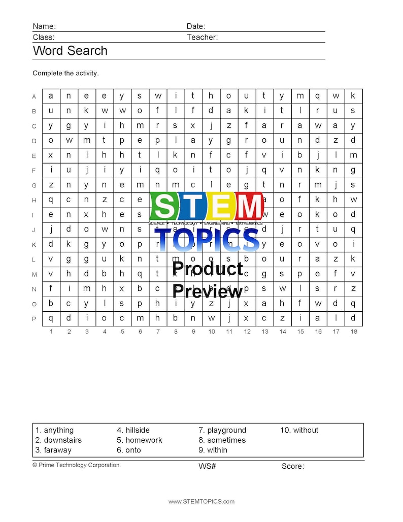 Third Grade Vocabulary Worksheets, Full Year, 800 Pages - Etsy
