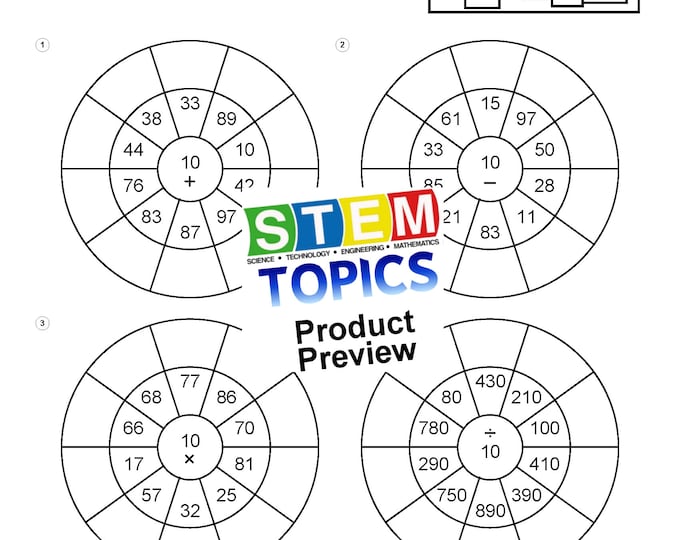 Grade 6 Math Worksheets - 596 Pages - Full Year - Etsy Canada