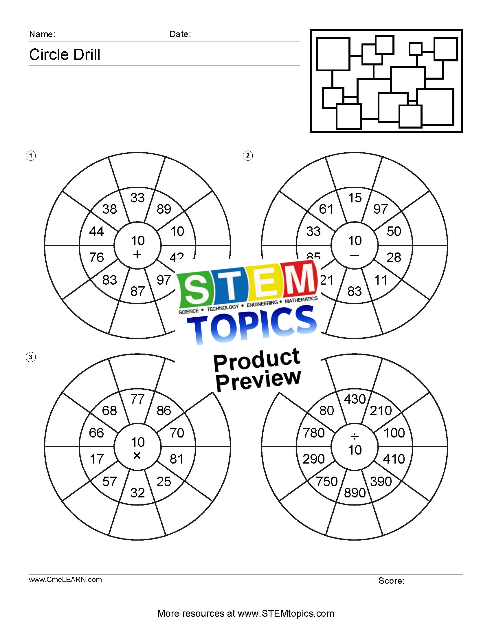 Fourth Grade Mathematics Worksheets, Full Year 616 Pages - Etsy