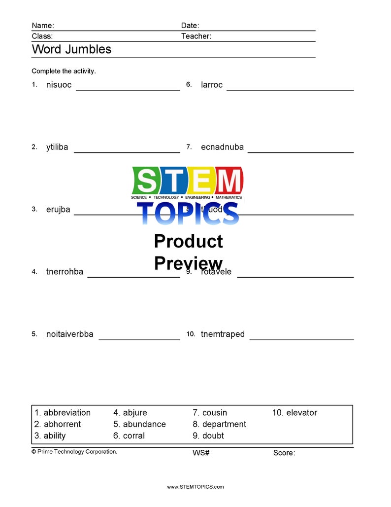 Sixth Grade Vocabulary Worksheets, Full Year, 834 Pages - Etsy