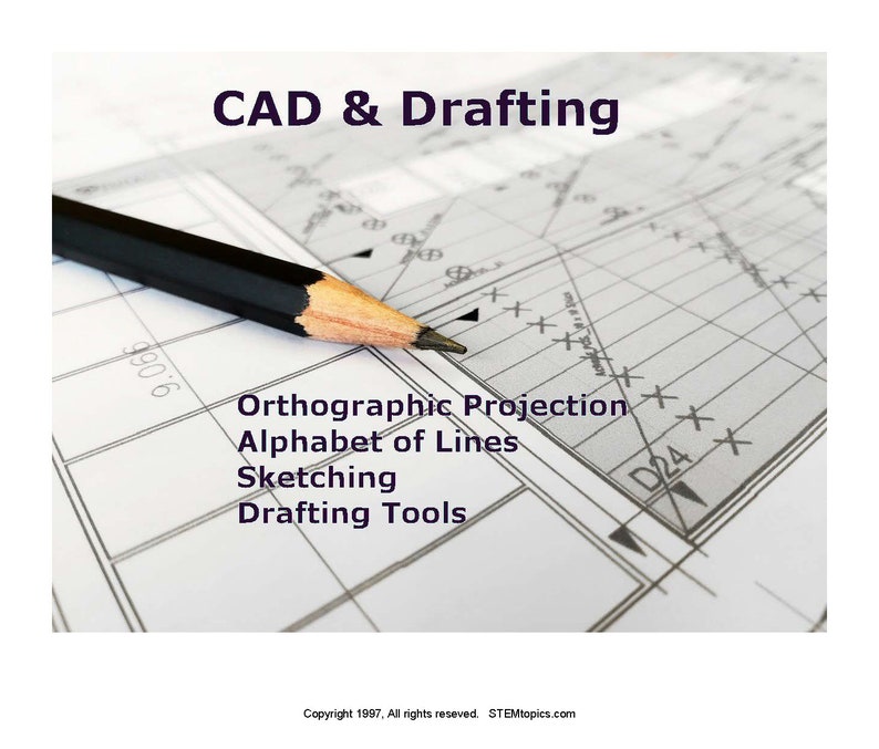CAD and Drafting Lesson - Etsy