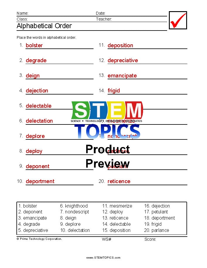 12th Grade Vocabulary Worksheets, Full Year 790 Pages - Etsy